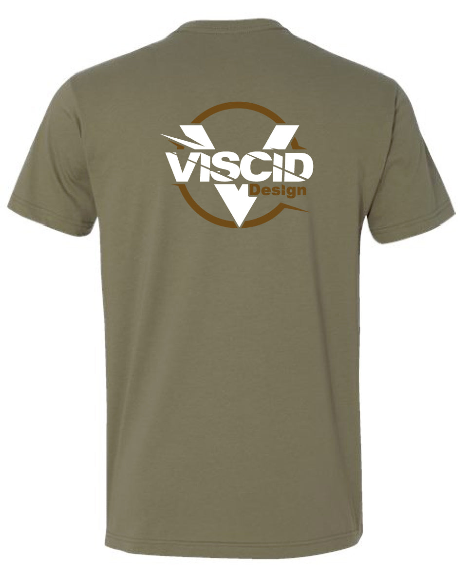 Green/White Viscid T-Shirt – Viscid Design Co.