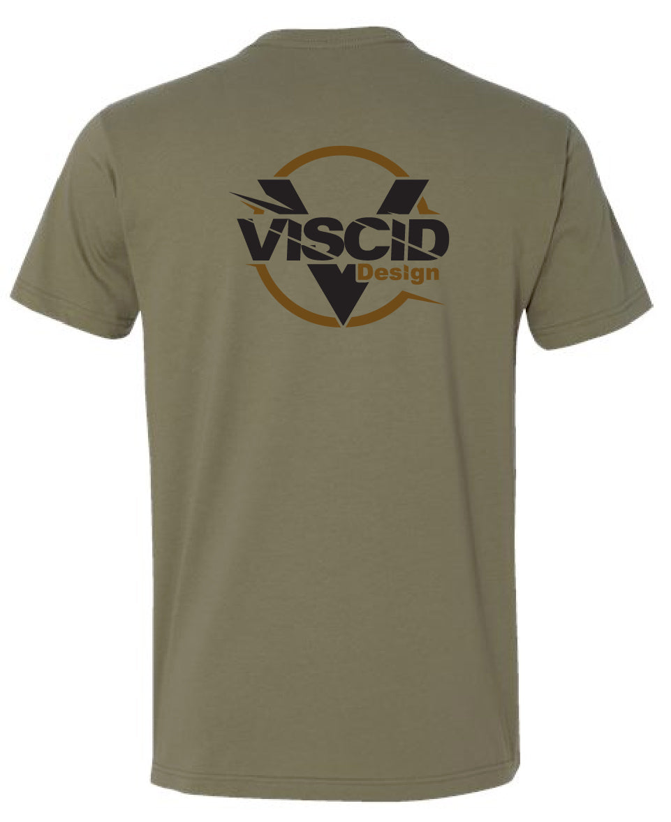 Green/Gold Viscid T-Shirt – Viscid Design Co.