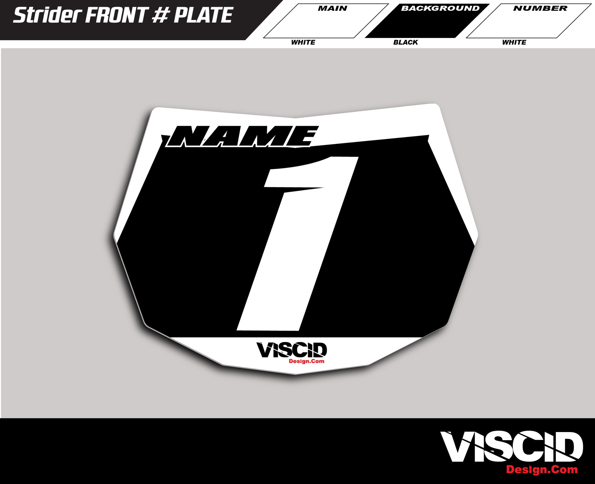 Strider Front Plates – Viscid Design Co.