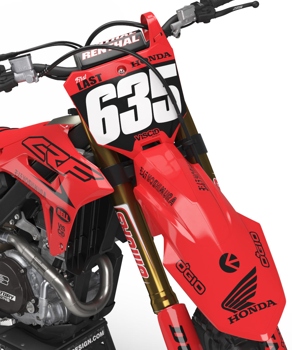 Honda - Solid Series (Red) – Viscid Design Co.