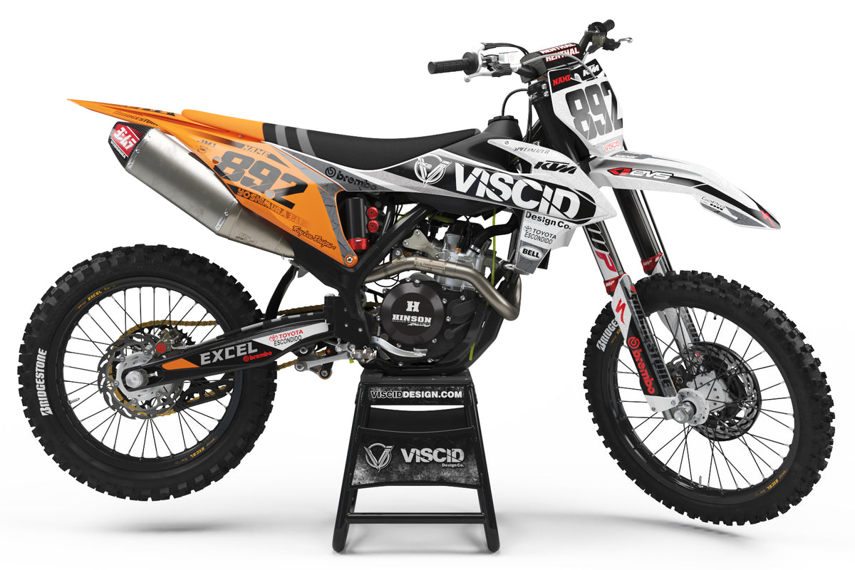 Number Plate Set For KTM - Texture Series – Viscid Design Co.