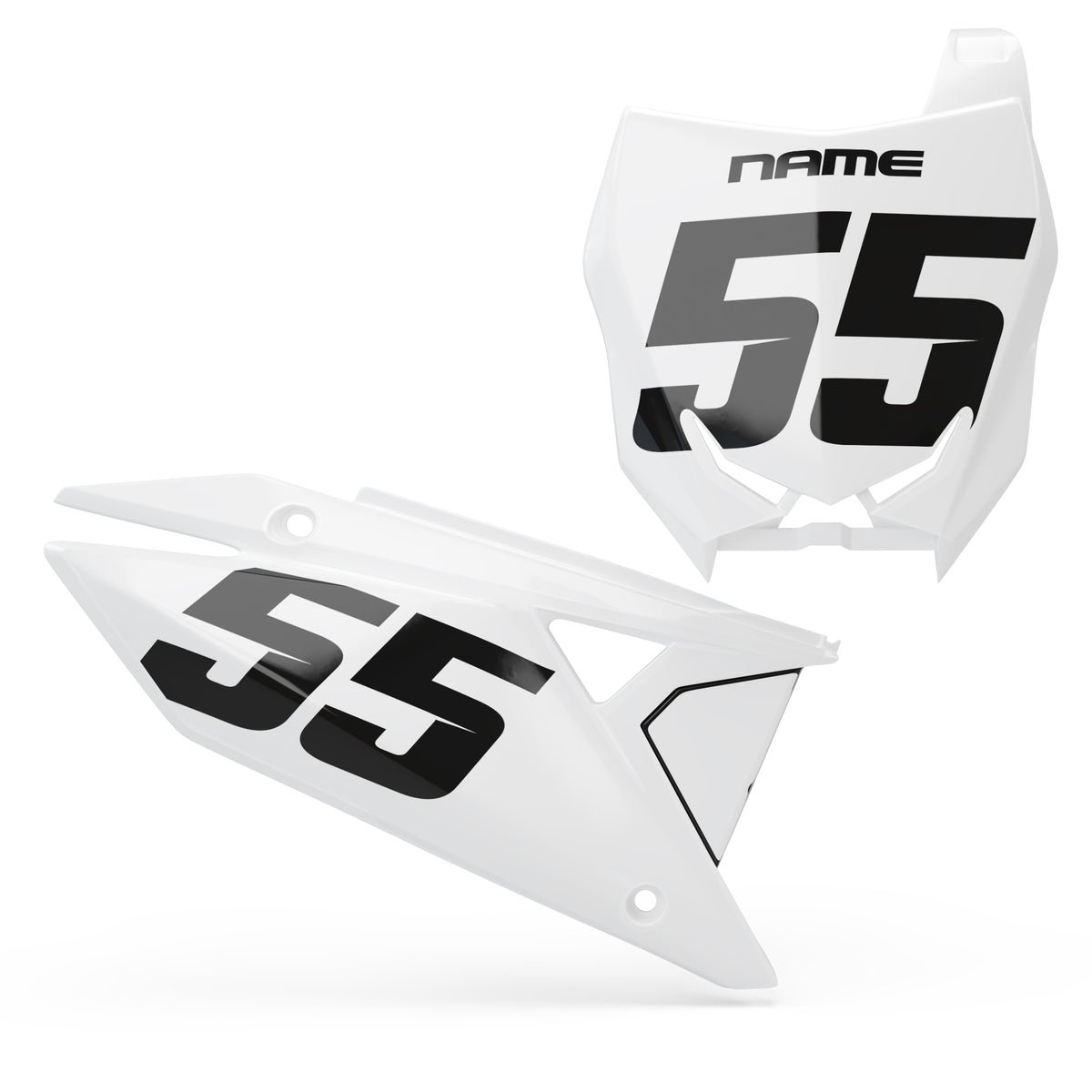 Suzuki Number Plate Set - Simple – Viscid Design Co.
