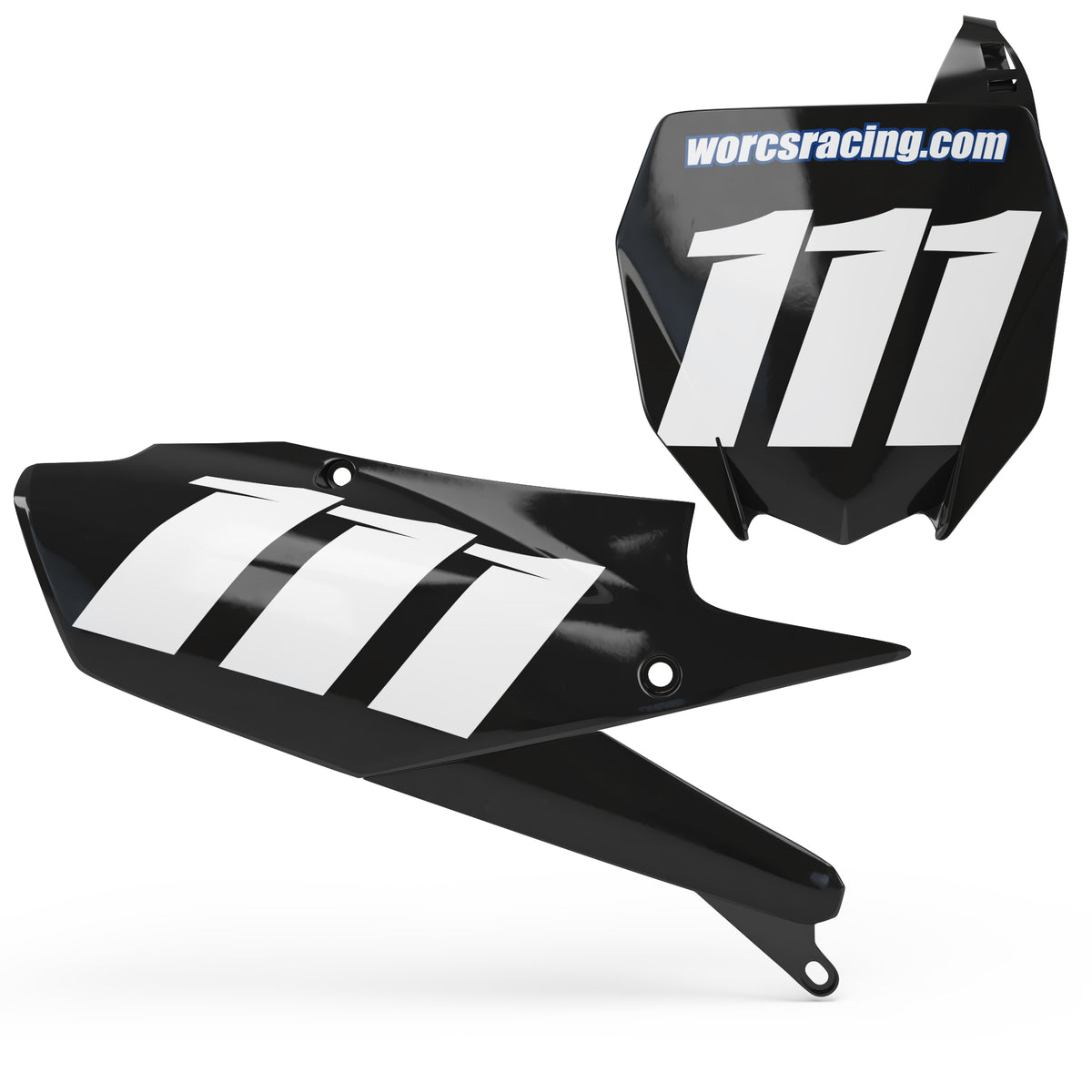 Yamaha Number Plate Set - Simple – Viscid Design Co.